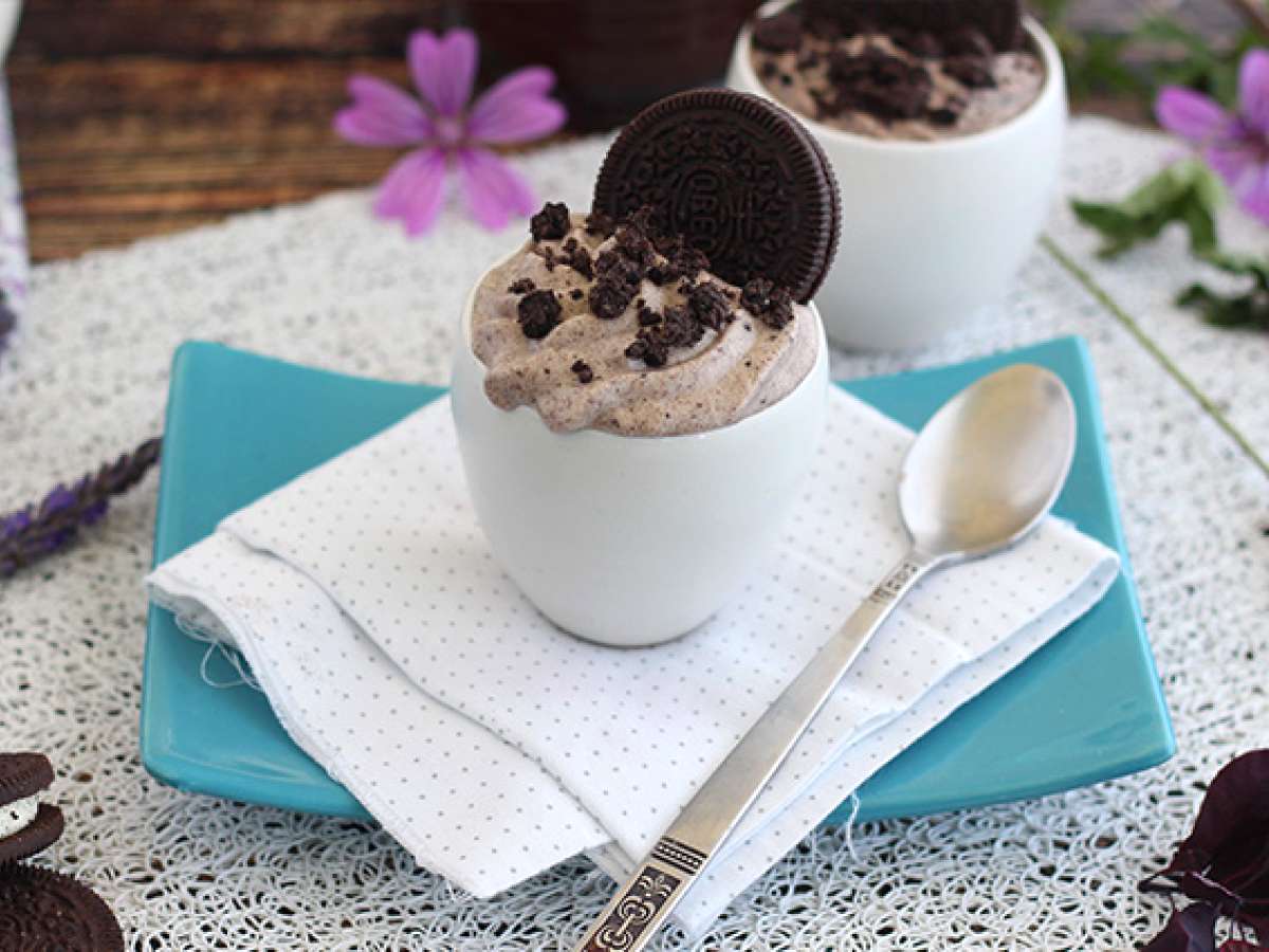 Recette de mousse aux biscuits oreo facile et rapide