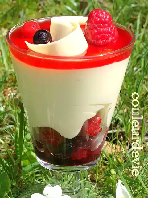 Recette de mousse de nougat aux fruits rouges