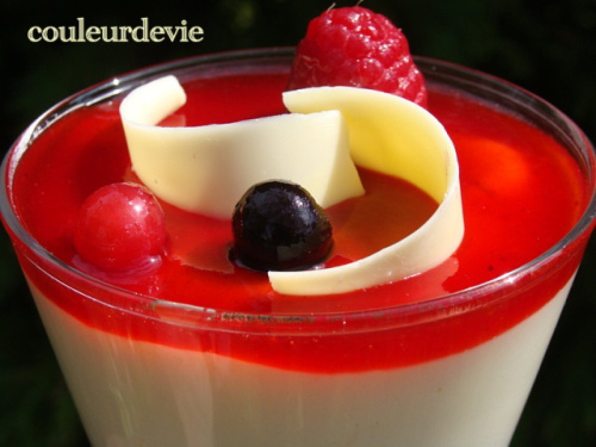 Recette de mousse de nougat aux fruits rouges