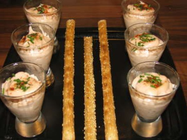 Recette de mousse de saumon fumé à la vodka