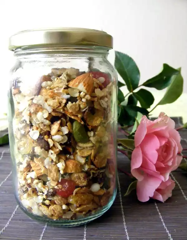 Recette de muesli/granola maison sans gluten