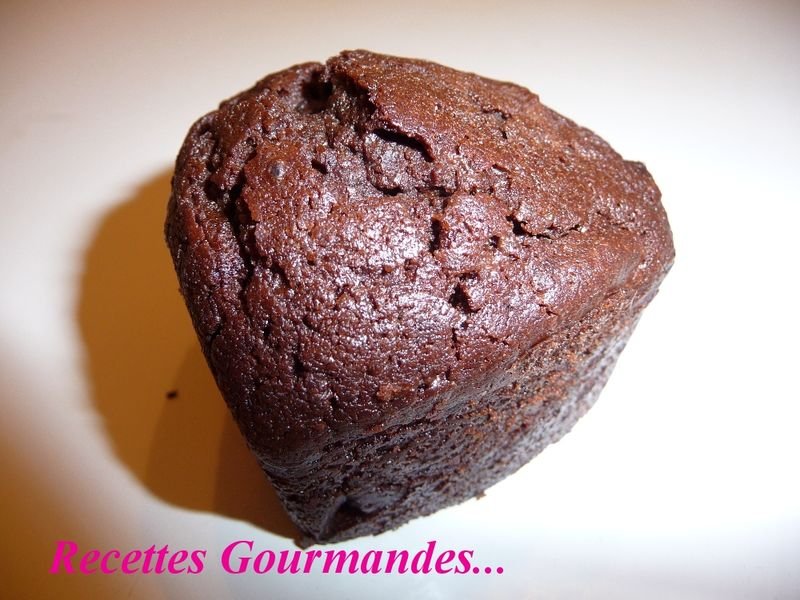 Recette de muffins moelleux au chocolat délicieux