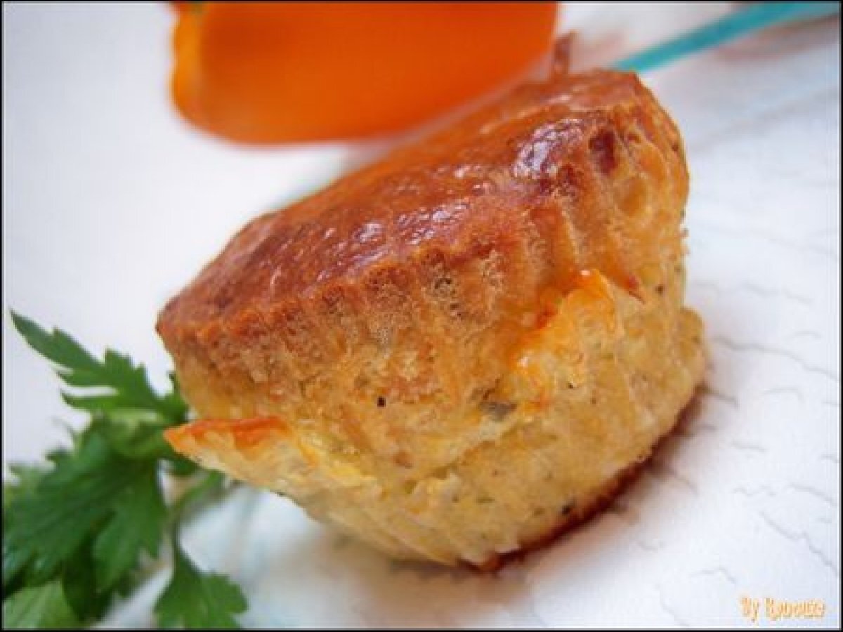 Muffins au saumon fumé et mozzarella - Recette Ptitchef