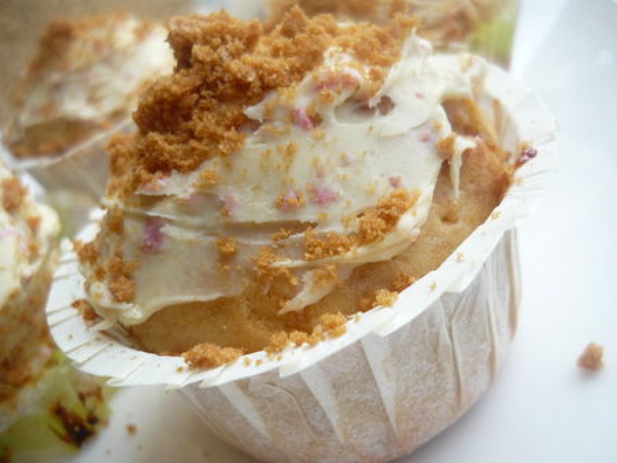 Recette de muffins au chocolat blanc et spéculoos