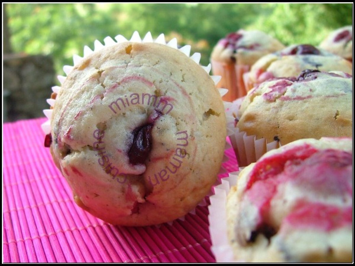 Recette muffins moelleux mascarpone et fruits rouges