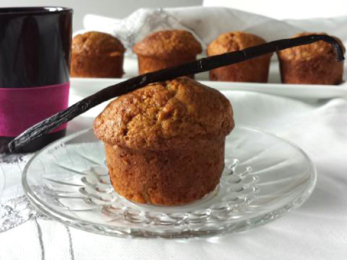 Muffins vanille - Recette Ptitchef