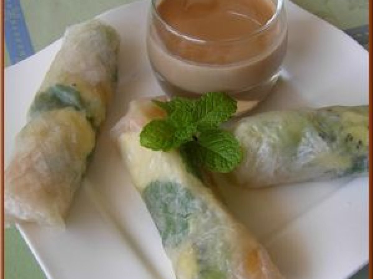 Recette de nems aux fruits frais et savoureux