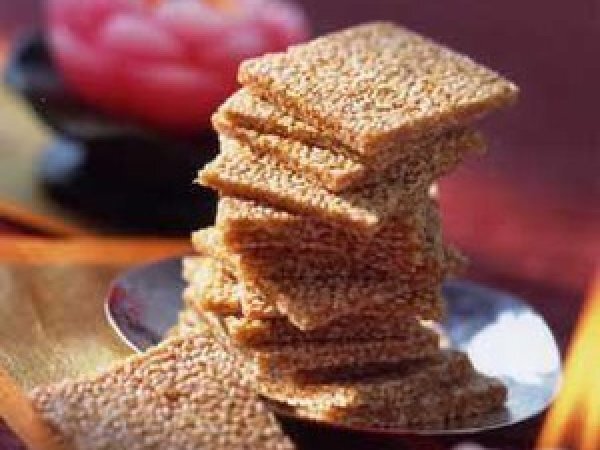 Recette de nougat croquant au sésame et miel