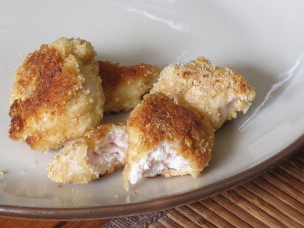 Recette de nuggets de poulet panés aux cracottes