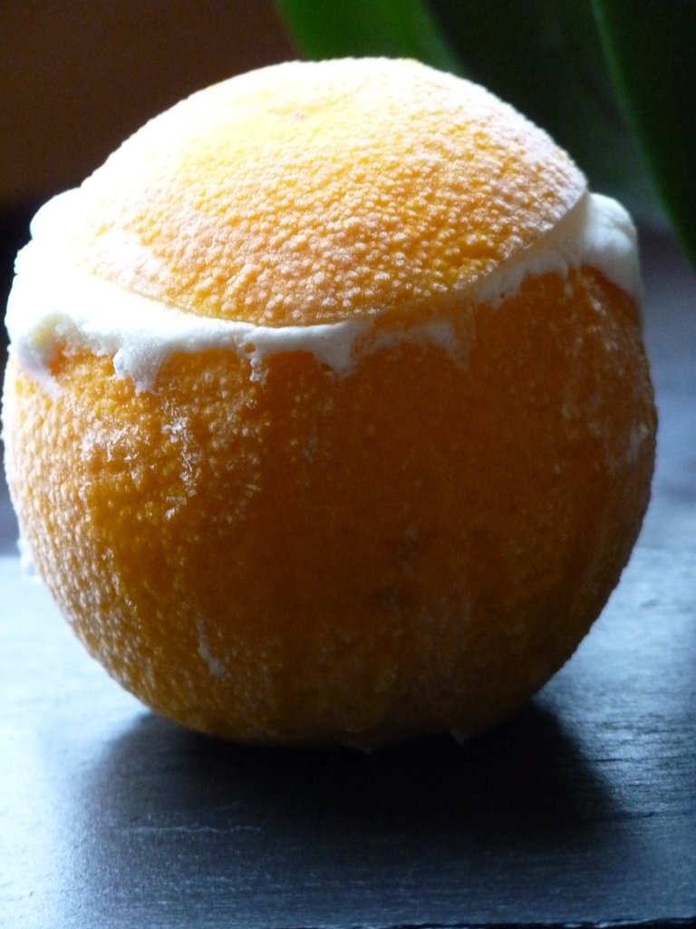 Recette d'orange givrée rafraîchissante et délicieuse