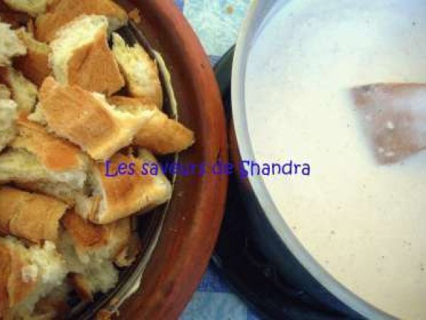 Recette d'oum ali ou le pudding oriental