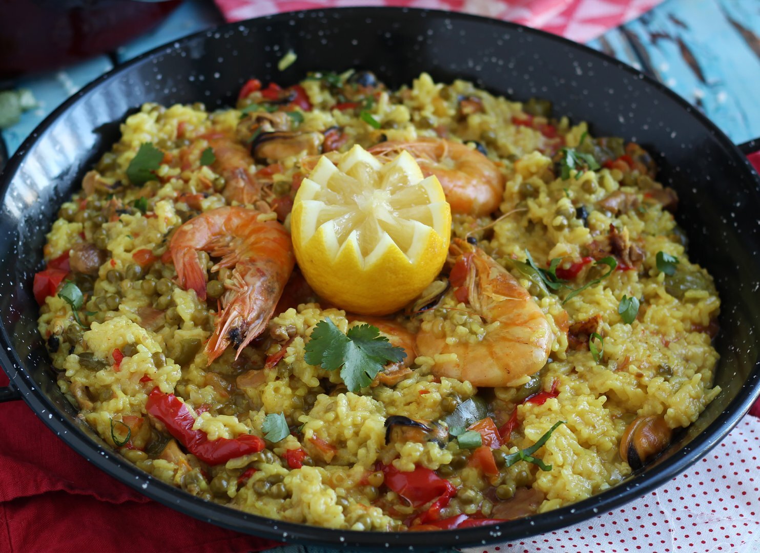 Recette de paella express au cookeo facile et rapide