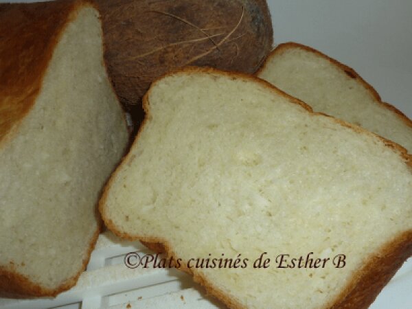 Recette pain chocolat blanc et noix de coco (map)
