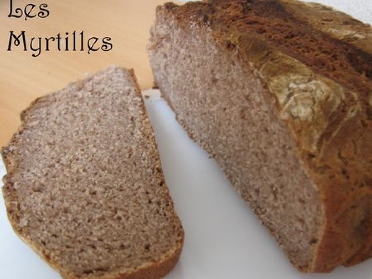 Recette pain châtaigne et grand épeautre