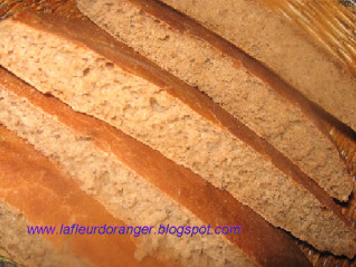 Recette de pain complet traditionnel marocain