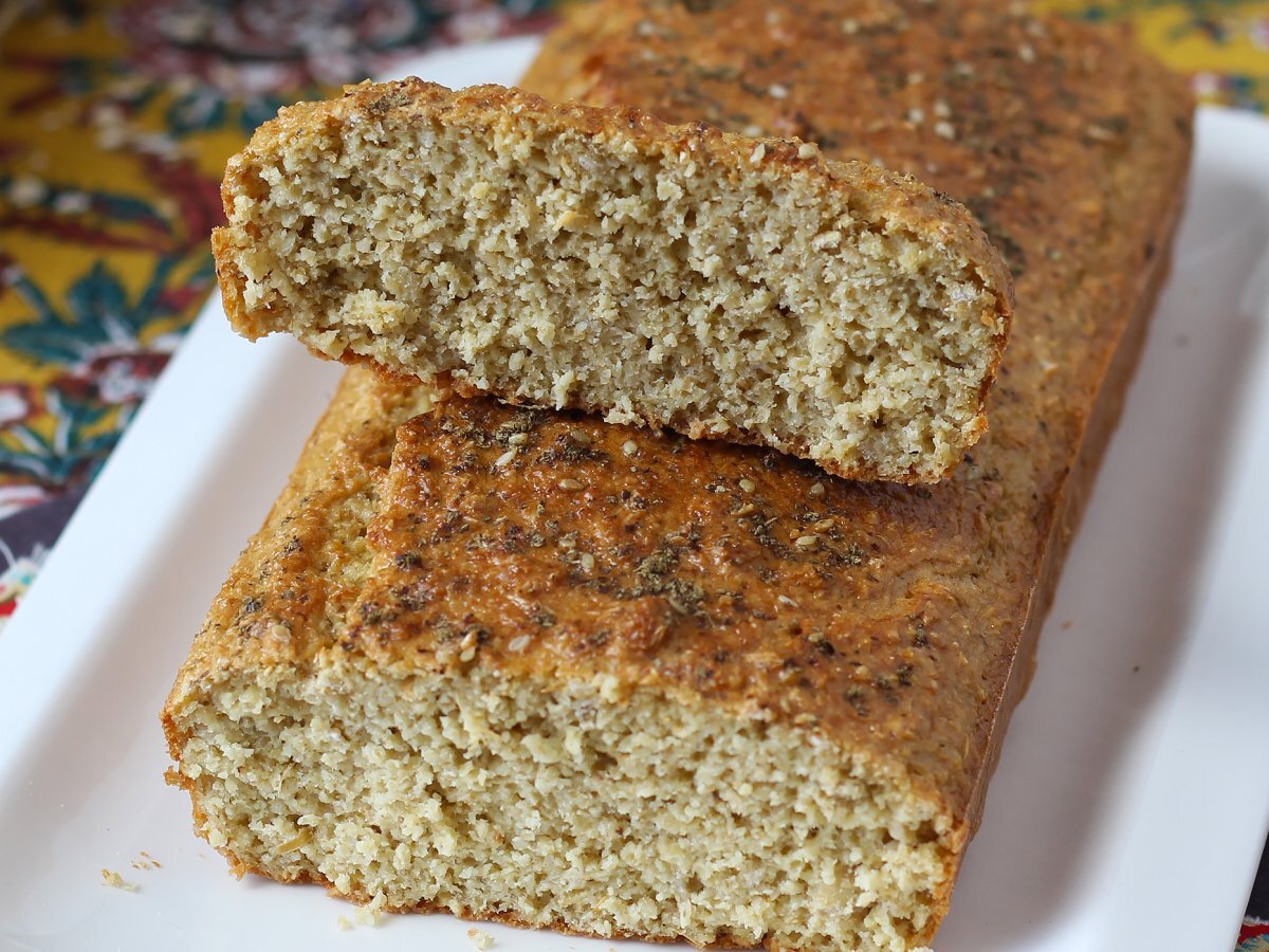 Recette saine de pain d'avoine sans gluten et gourmand