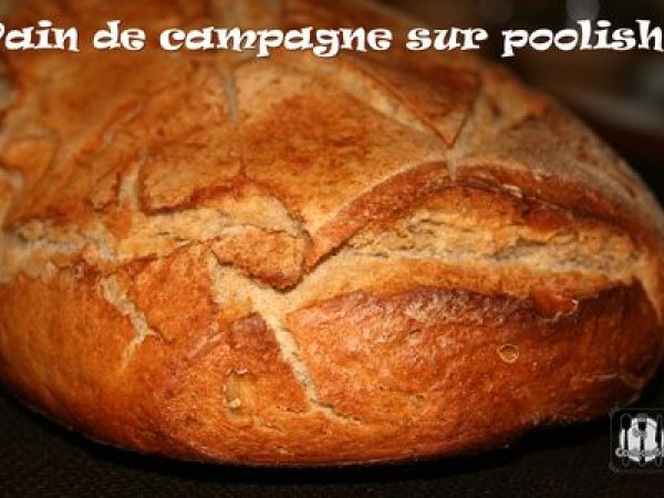 Recette de pain de campagne avec poolish maison