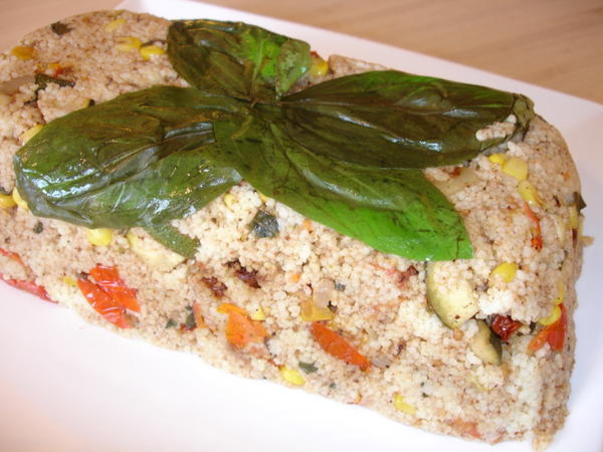 Recette de pain de semoule aux légumes savoureux