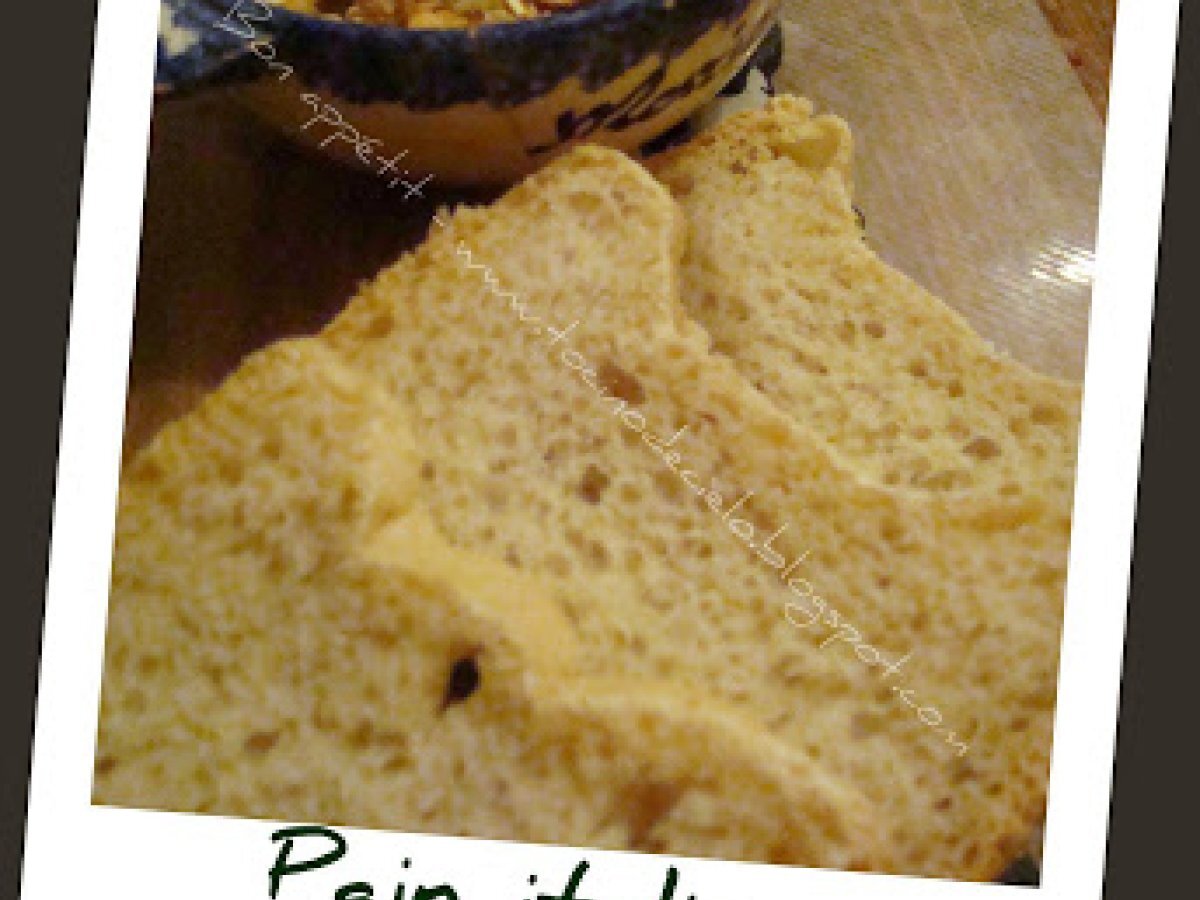 Recette de pain italien : le pan italiano fait maison