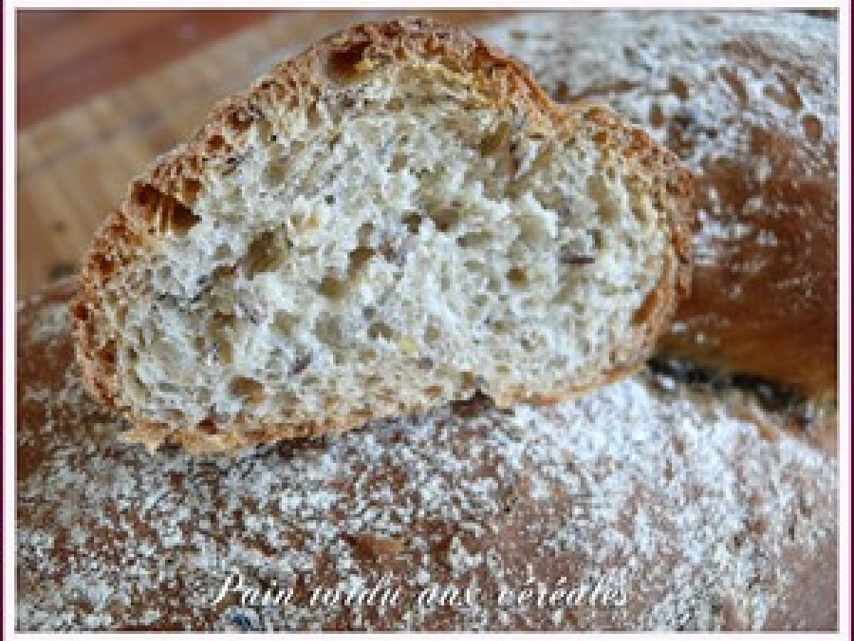 Recette de pain tordu aux céréales, cuisson à froid