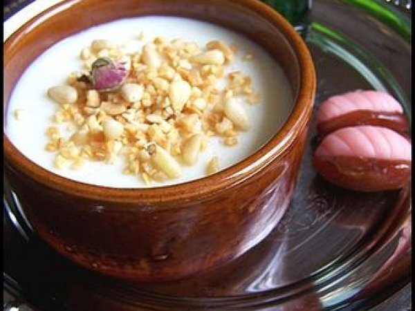 Recette de palouza, entremet au lait (algérie)
