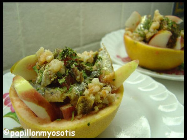 Recette de pamplemousse garni et sa touche sucrée