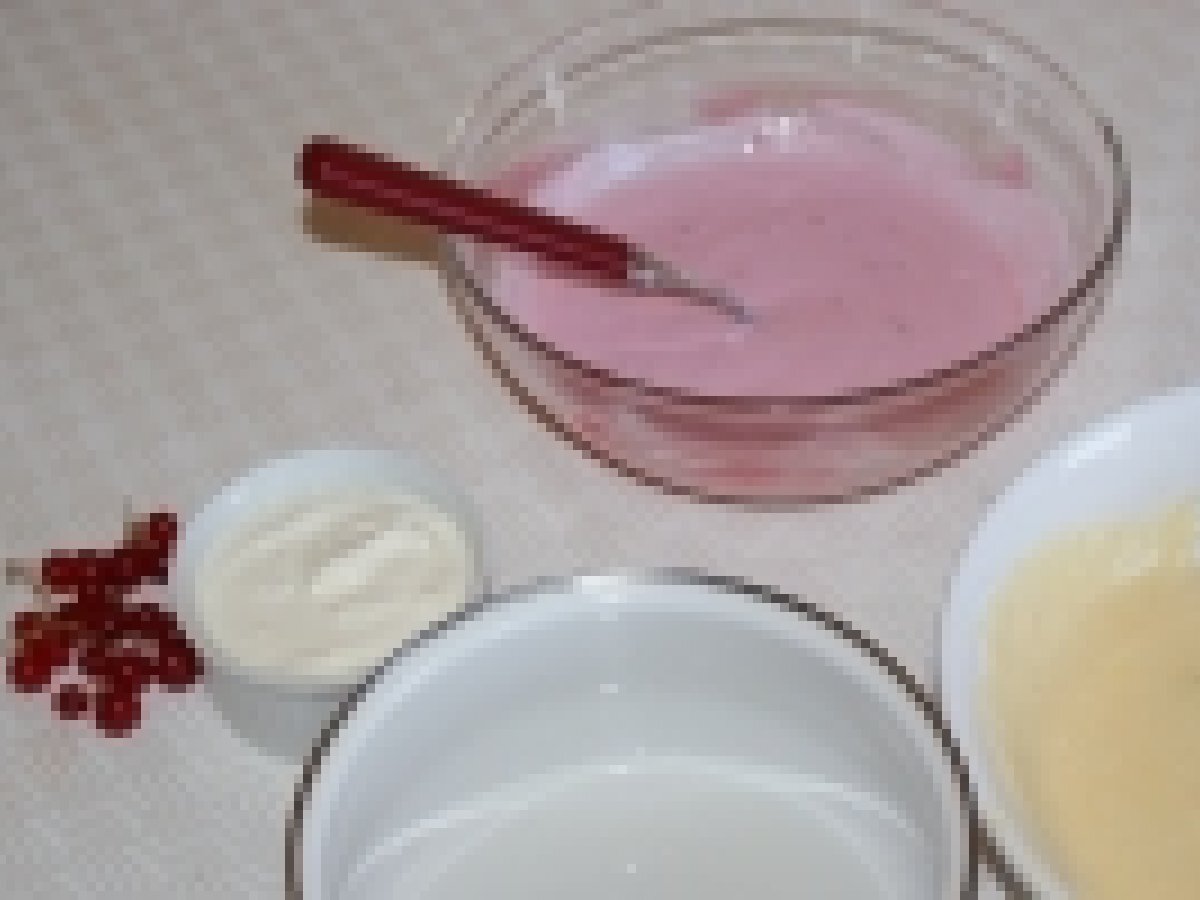 Recette de parfait aux groseilles et fruits rouges