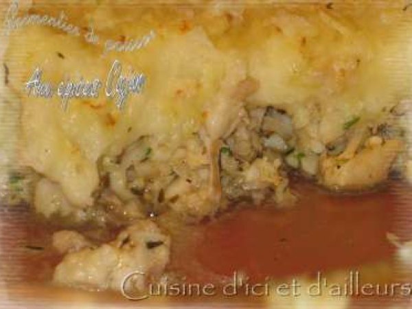 Parmentier de poisson aux épices cajun - Recette Ptitchef