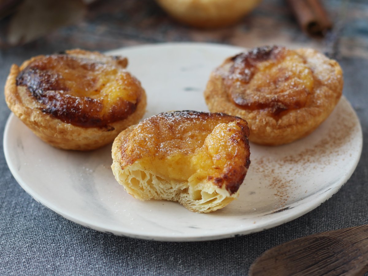 Recette de pastéis de nata au airfryer rapide