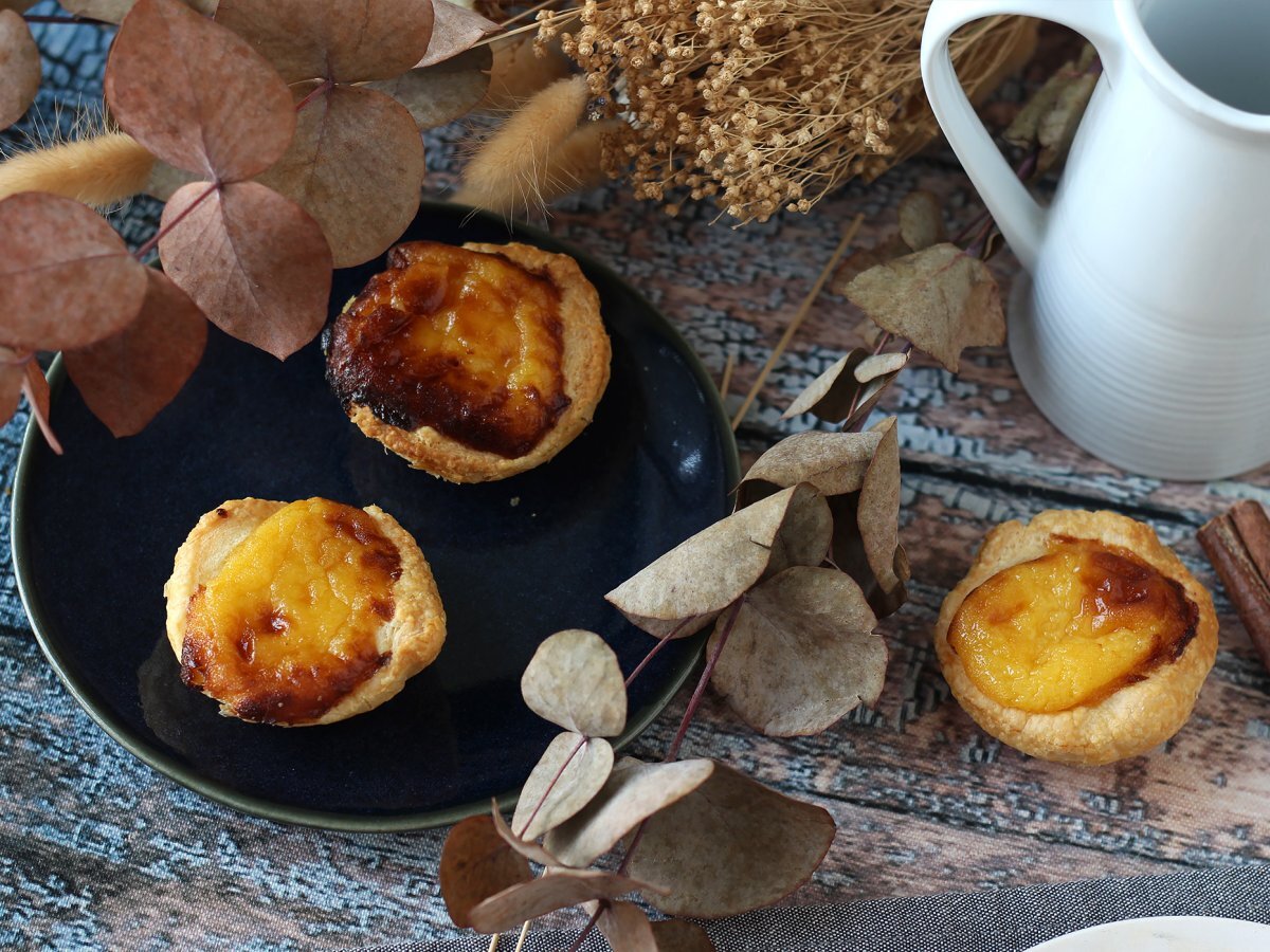 Recette de pastéis de nata au airfryer rapide