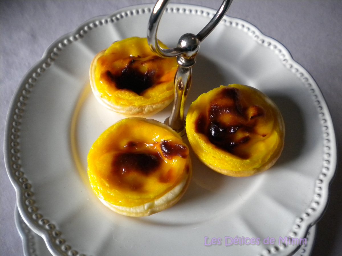 Recette de pastéis de nata (petits flans portugais)