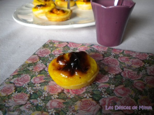 Recette de pastéis de nata (petits flans portugais)