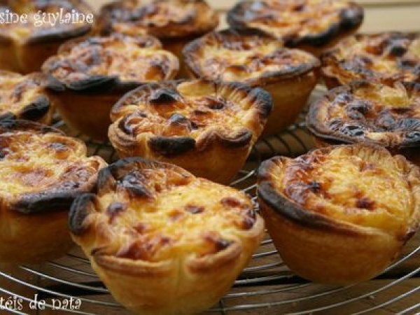 Recette de pastéis de nata (petits flans portugais)