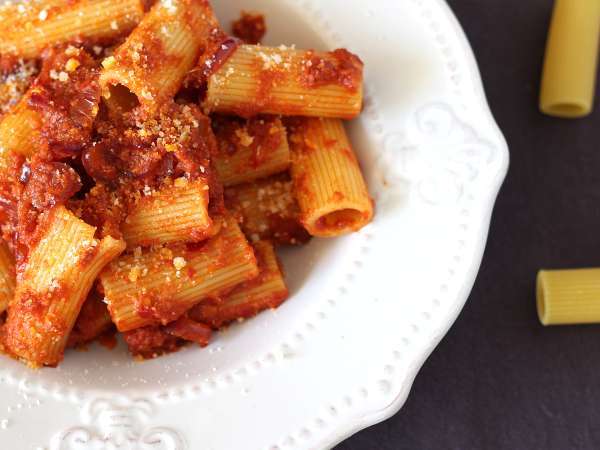 Recette de pâtes à la 'nduja, célèbre du sud de l'italie
