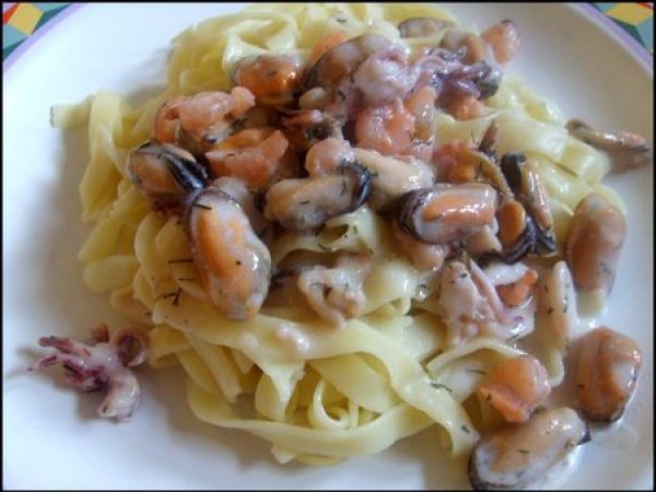 Recette de pâtes aux fruits de mer savoureuses