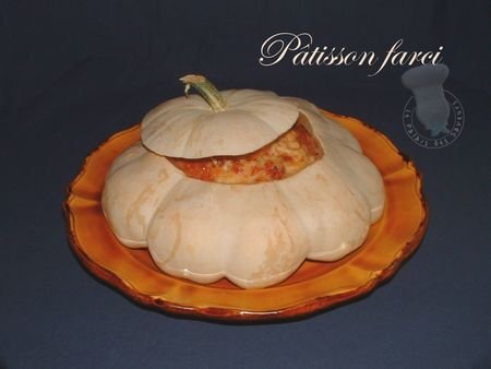 Recette de pâtisson farci aux légumes et épices