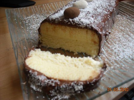 Recette de pavé chocolat et noix de coco délicieuse