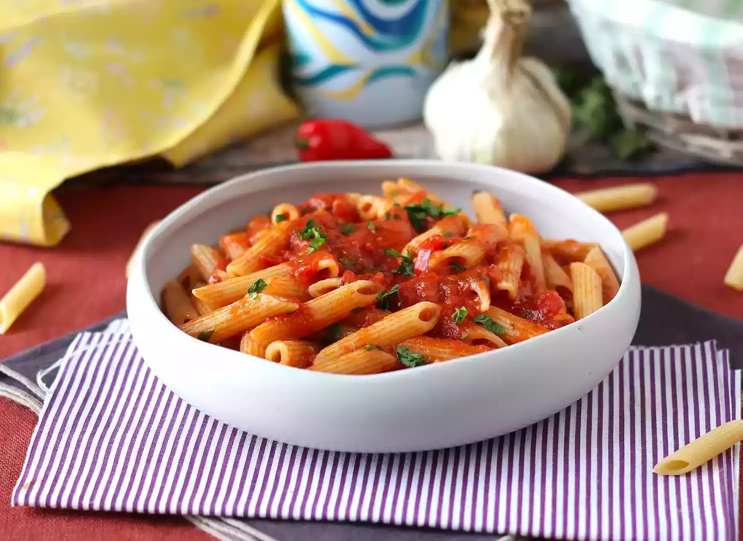 Recette penne all'arrabbiata : un classique italien