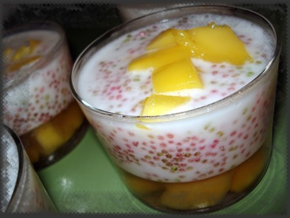 Recette de perles de tapioca à la mangue