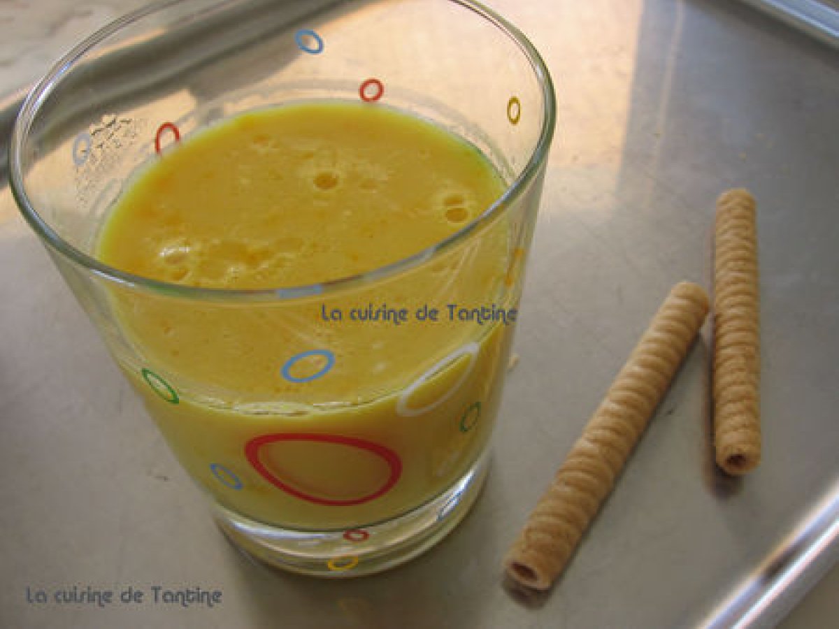 Recette : crème légère à l'orange de retour