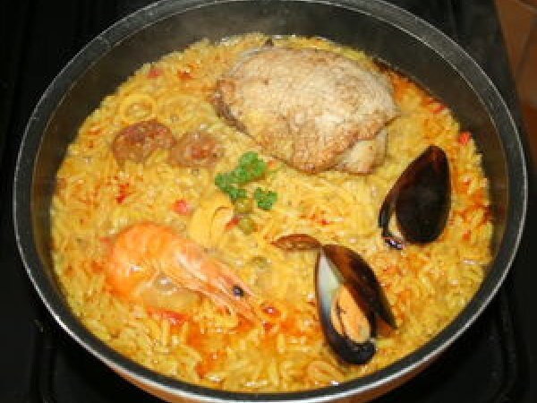 Recette rapide : petite paëlla de 12h05
