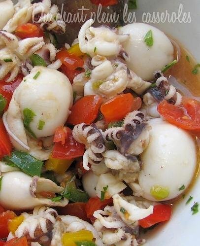 Recette de petits calamars comme à venise