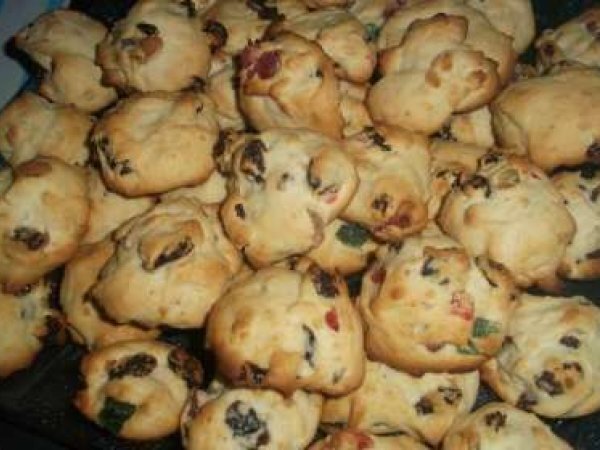 Recette de petits fours aux fruits confits