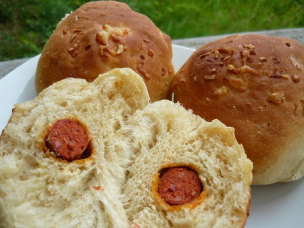 Recette de petits pains à la merguez épicés