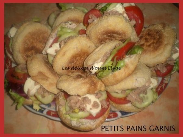 Recette de petits pains garnis savoureux et faciles