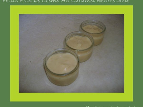 Recette de petits pots de crème au caramel beurre salé