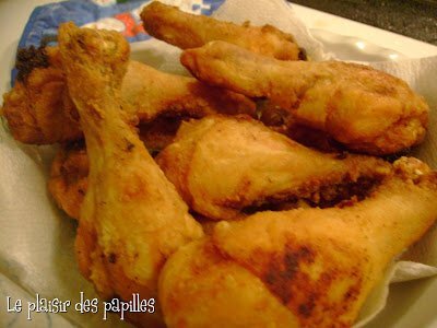 Recette de pilons de poulet frits croustillants