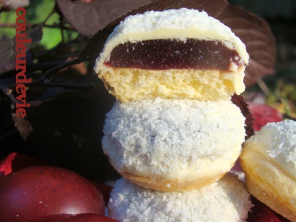 Recette de pim's aux prunes et noix de coco