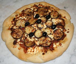 Pizza grecque - Recette Ptitchef
