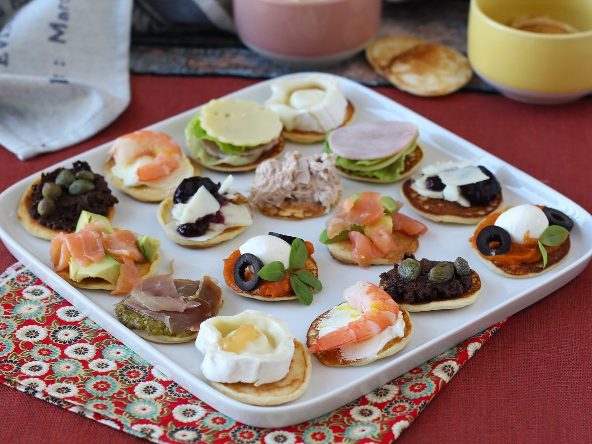 Recette de blinis garnis, apéritif parfait pour les fêtes